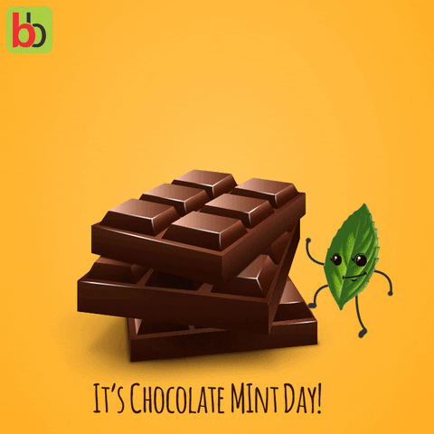 Chocolate Mint Food GIF by bigbasket - Find & Share on GIPHY
