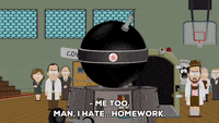 Doing Homework Gif