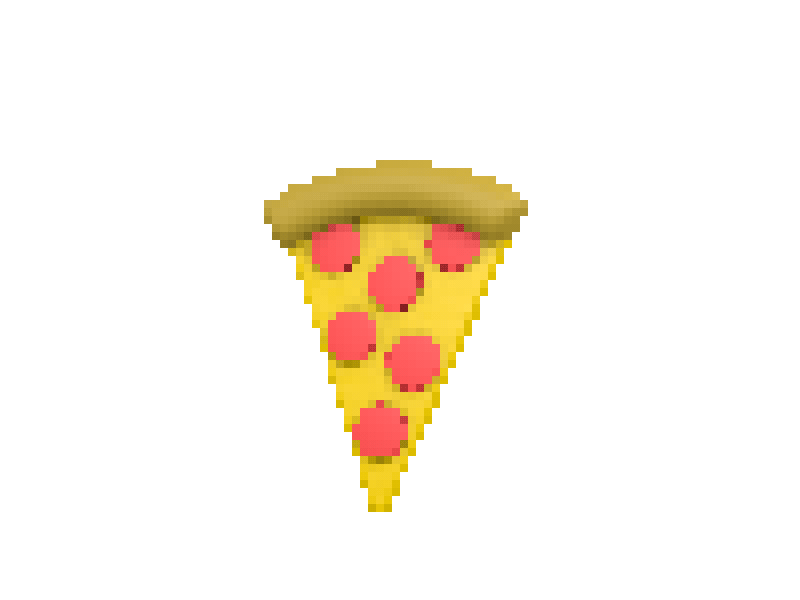 Pizza 8Bit Sticker by Originals for iOS & Android | GIPHY