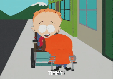 Kenny Mccormick Timmy Burch GIF by South Park - Find & Share on GIPHY