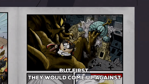 Comic Book Fighting GIF by South Park - Find & Share on GIPHY