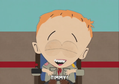 Happy Timmy Burch GIF by South Park - Find & Share on GIPHY