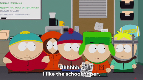 Eric Cartman School GIF by South Park - Find & Share on GIPHY