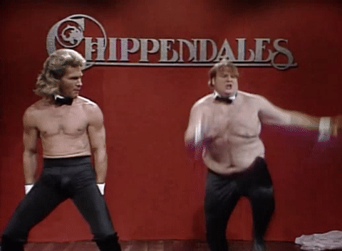 Chris Farley Snl GIF by Saturday Night Live - Find & Share on GIPHY