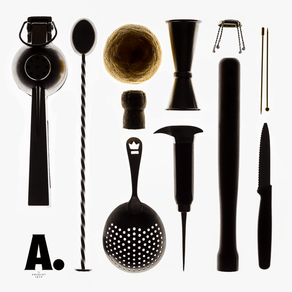 Muddler Strainer GIF by Absolut Vodka - Find & Share on GIPHY