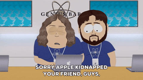 Apple Computer GIF by South Park - Find & Share on GIPHY