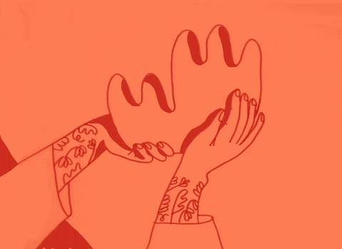 Animation Holding GIF by Leesh - Find & Share on GIPHY