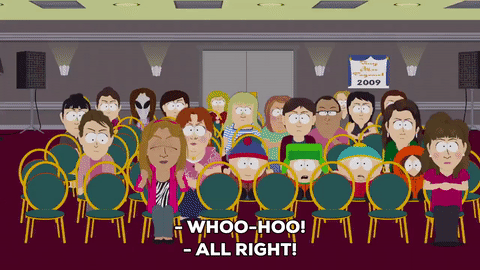 Happy Eric Cartman GIF by South Park - Find & Share on GIPHY