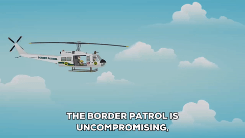 Flying Border Patrol GIF by South Park - Find & Share on GIPHY