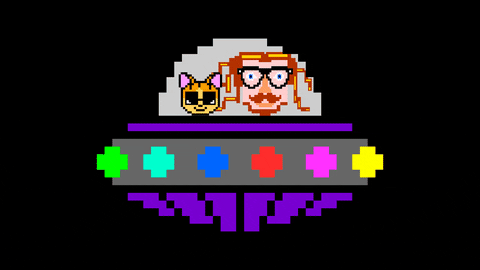 Cat Loop GIF by ProfessorLightWAV - Find & Share on GIPHY