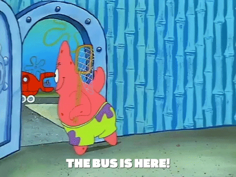 Season 1 The Bus Is Here GIF by SpongeBob SquarePants - Find & Share on ...