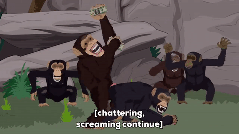 Monkeys Laughing GIF by South Park - Find & Share on GIPHY