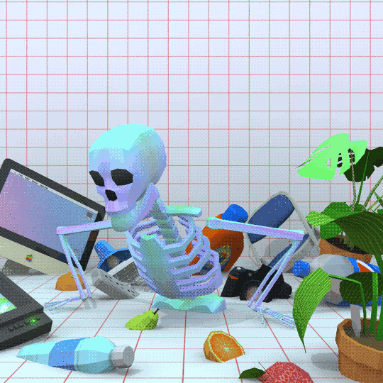 Skeleton Stuff GIF by jjjjjohn - Find & Share on GIPHY