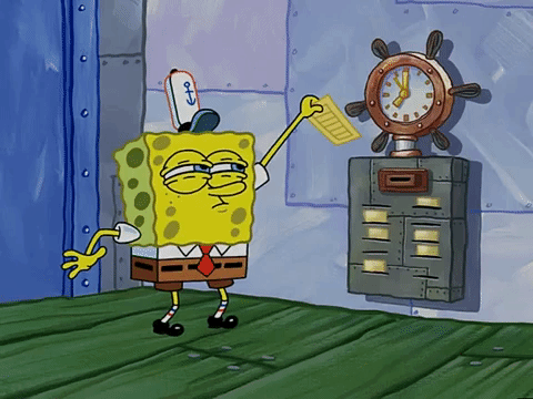 Spongebob Overtime Gif