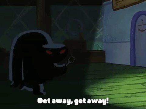 Spongebob Graveyard Shift Gif