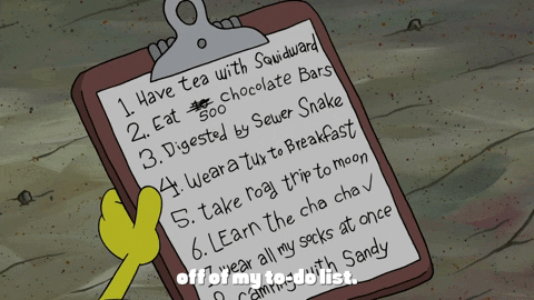 Todo-list GIFs - Get the best GIF on GIPHY