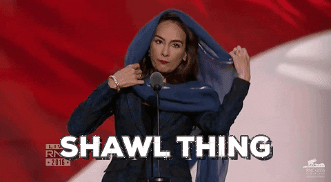 Shawl Thing GIFs - Get the best GIF on GIPHY