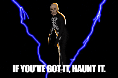 These Spooky Skeleton GIFs Will Make You Laugh by Reaction GIFs | GIPHY