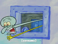 Patrick Screaming Gif