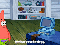 Patrick Smashing Computer Gif