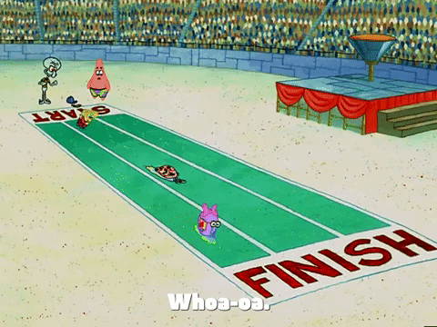 Season 3 The Great Snail Race GIF by SpongeBob SquarePants - Find ...