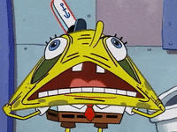 Frustrated Spongebob