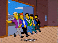 Nsync Simpsons Gif Nsync Simpsons Dance Discover