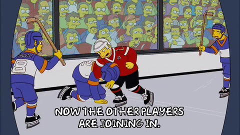 Hockey-hits GIFs - Get the best GIF on GIPHY