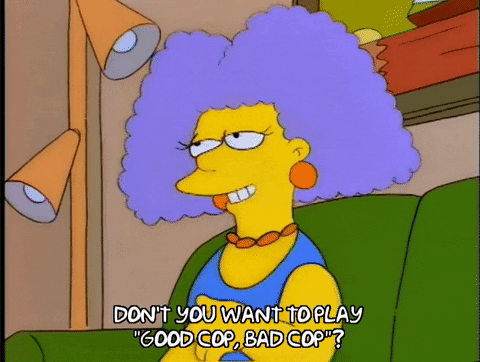 Lego Movie Good Cop Bad Cop Gif