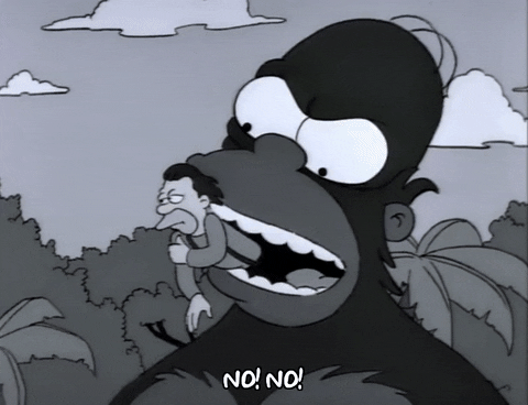 Homer Simpson Ape GIFs - Get the best GIF on GIPHY