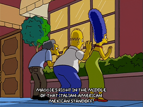 Mexican Standoff Cartoon