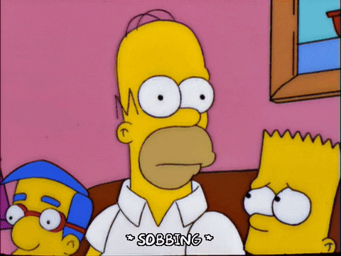 Millhouse Crying GIFs - Get the best GIF on GIPHY
