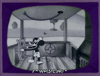 Gif De Willie Silbando En El Barco De Vapor Steamboat Willie GIFs