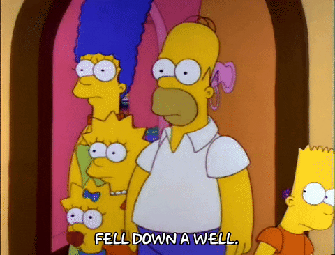 Surprised Season 3 GIF by The Simpsons - Find & Share on GIPHY