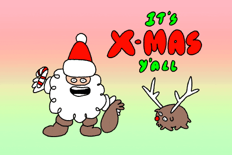 Santa Claus GIF by GIPHY Studios Originals - Find & Share on GIPHY