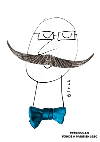 Fancy Moustache GIF by Petrossian - Find & Share on GIPHY