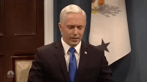 Mike Pence Snl GIF by Saturday Night Live - Find & Share on GIPHY