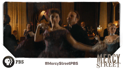 Civil War Dancing GIF by Mercy Street PBS - Find & Share on GIPHY