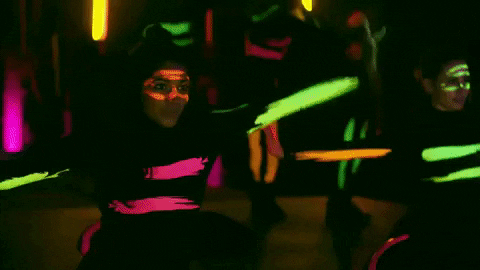New trending GIF tagged dance dancing neon dance… | Trending Gifs