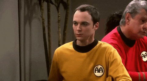 Sheldon Angry Gif