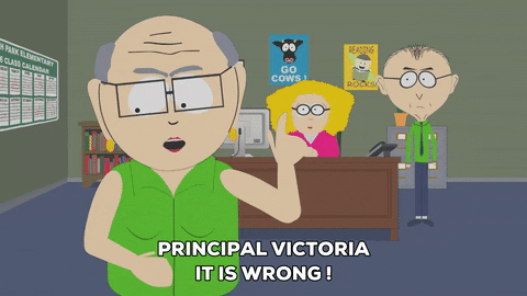 Angry Mr. Mackey GIF by South Park - Find & Share on GIPHY