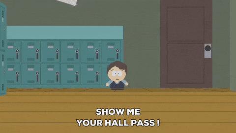 Hall Pass Cartoon