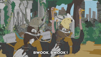 Ostrich Riding Gif