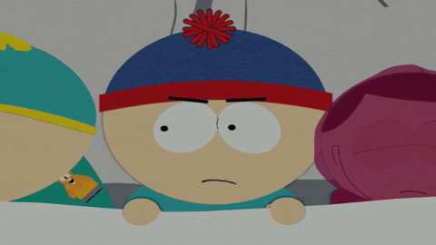 Scared Eric Cartman GIF by South Park - Find & Share on GIPHY