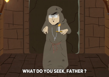 Monk GIF by South Park - Find & Share on GIPHY