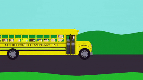 Driving School Bus GIF by South Park - Find & Share on GIPHY