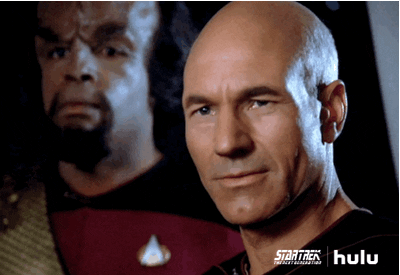 Star Trek Nod GIF by HULU - Find & Share on GIPHY