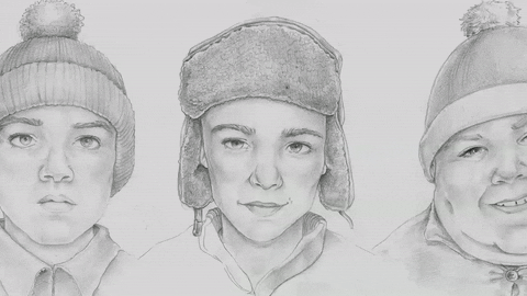 South Park Realistic Drawing