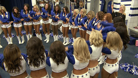 Dallas Cowboys Nfl GIF by Dallas Cowboys Cheerleaders: Making the Team ...