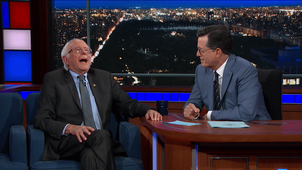 Stephen Colbert Laughing GIF by The Late Show With Stephen Colbert ...